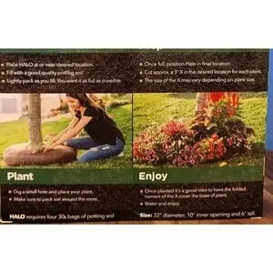 Quick Garden | Other | Quick Garden Halo Landscaping Fabric Form For ...
